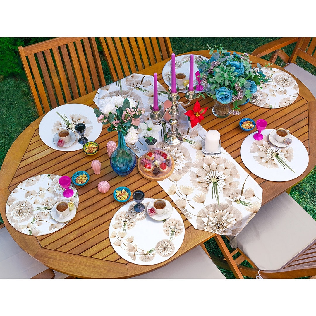 Fall Runner & Placemat Setfall Trend Table Decorset of 6 Supla Table ...