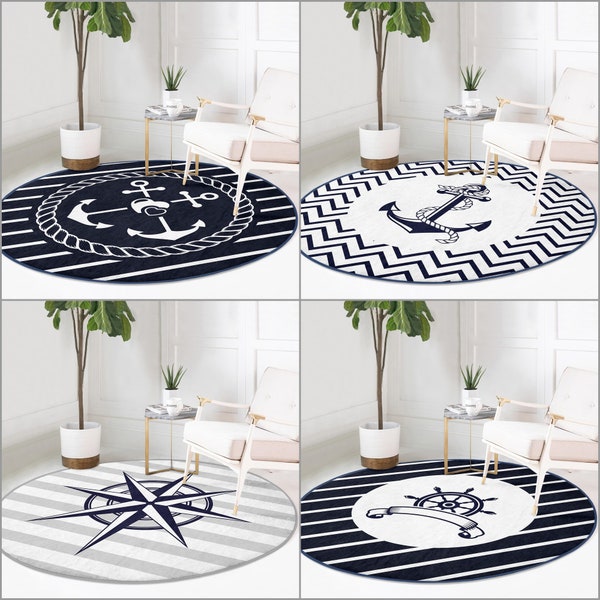 Nautical Rug - Etsy