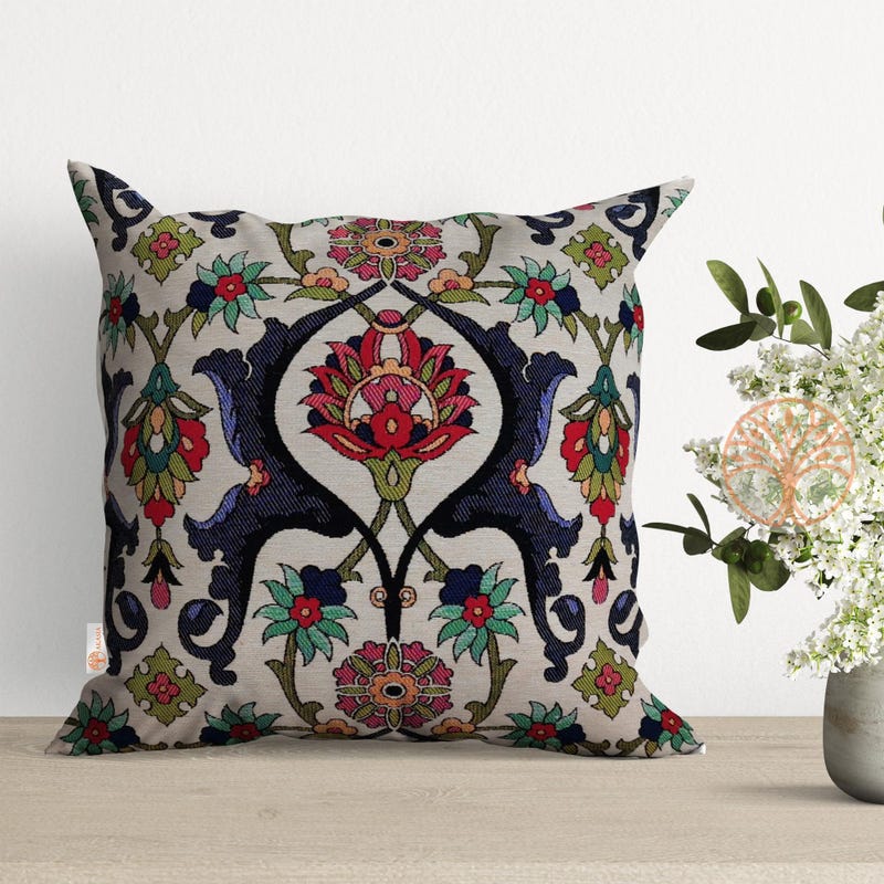 Ethnic Throw Pillow - Etsy