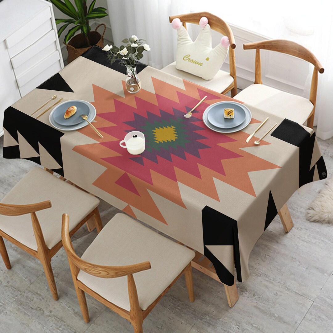 Aztec Terracotta Table Top|kilim Home Decor|rustic Home Decor ...
