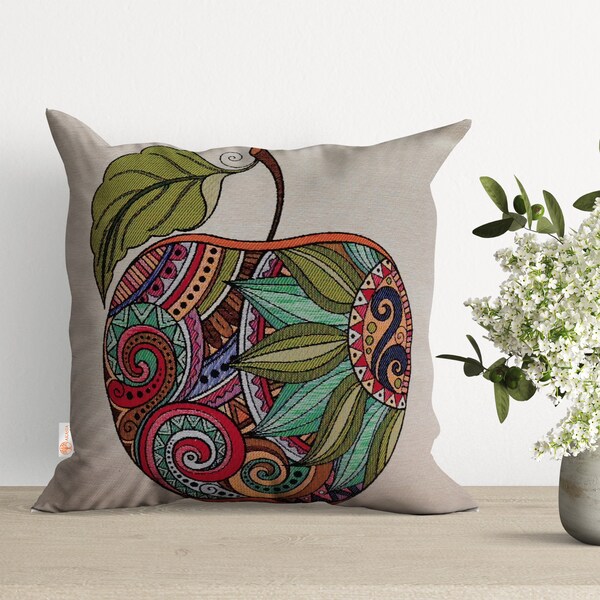 Apple Cushion - Etsy
