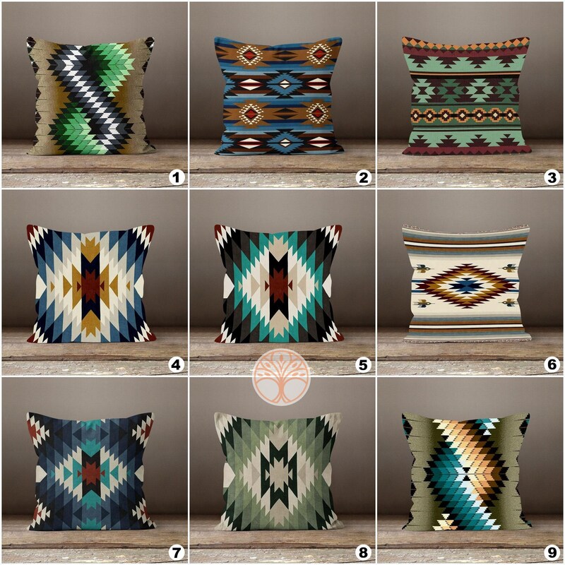 Aztec Pillow Covers - Etsy