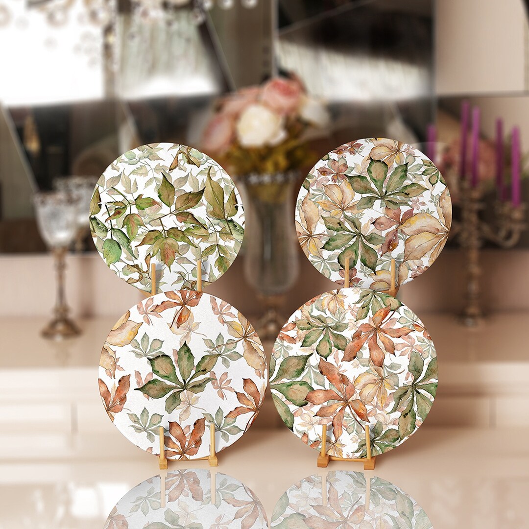 Dry Leaves Placemat|set of 4 Autumn Supla Table Mat|fall Trend ...