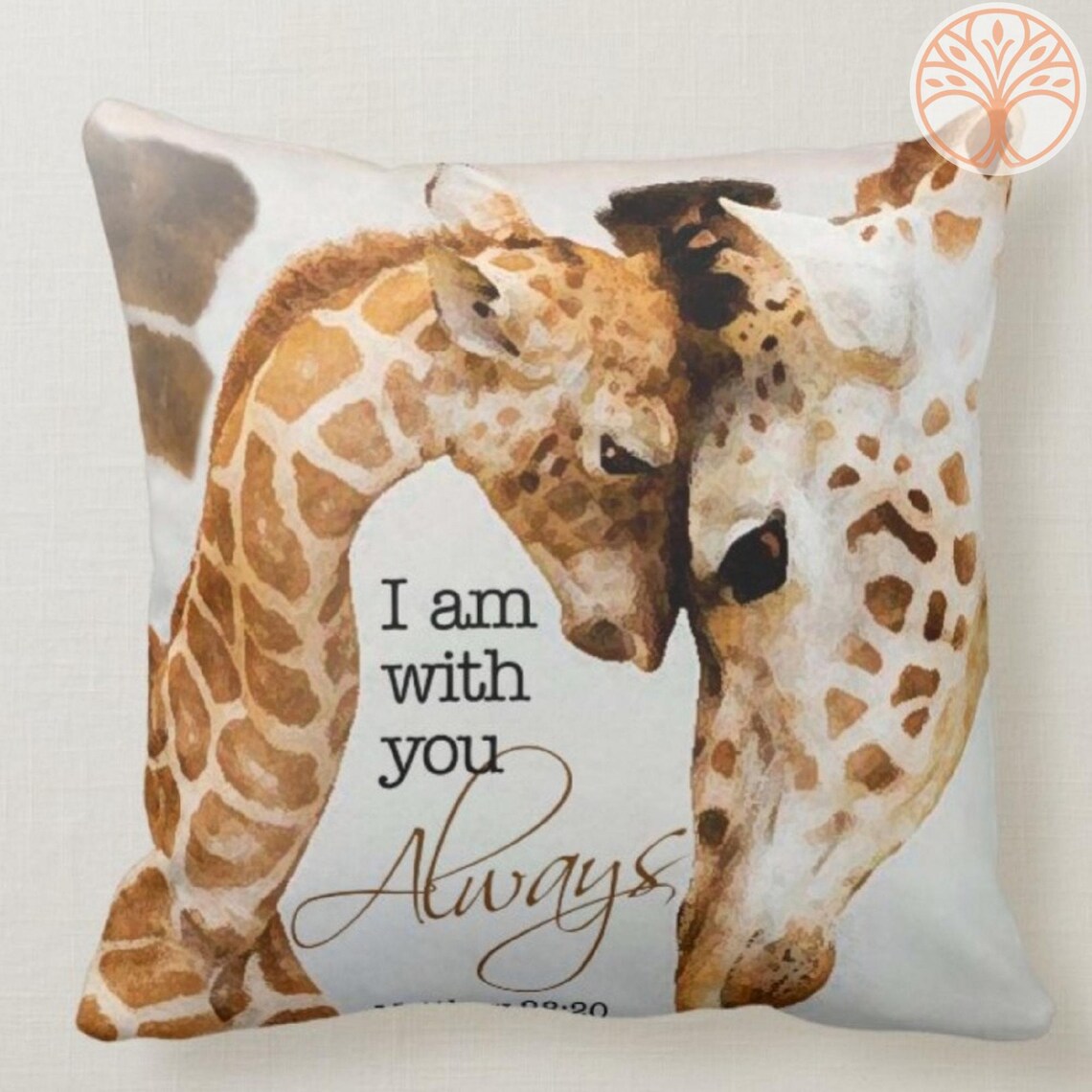 Giraffe Pillow Cover|animal Throw Pillow Case|decorative Pillow Case ...