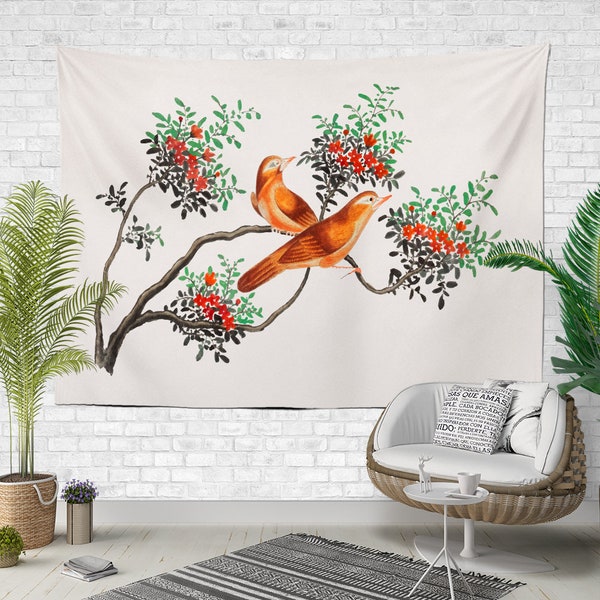 Bird Tapestry - Etsy