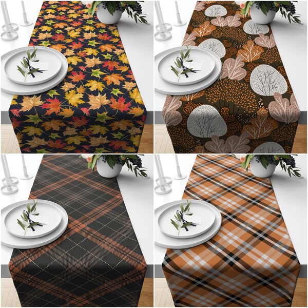 Fall Table Runner - Etsy