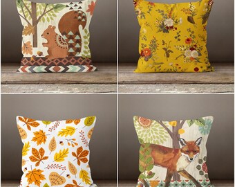 Fox Pillow Cover - Etsy