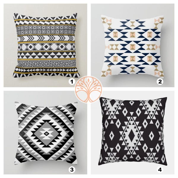 Aztec Cushion - Etsy