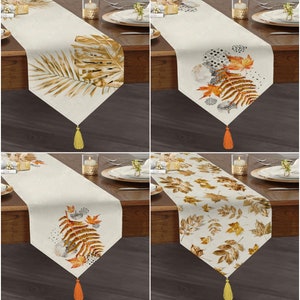 Fall Trend Table Runnerhigh Quality Triangle Dining Table - Etsy