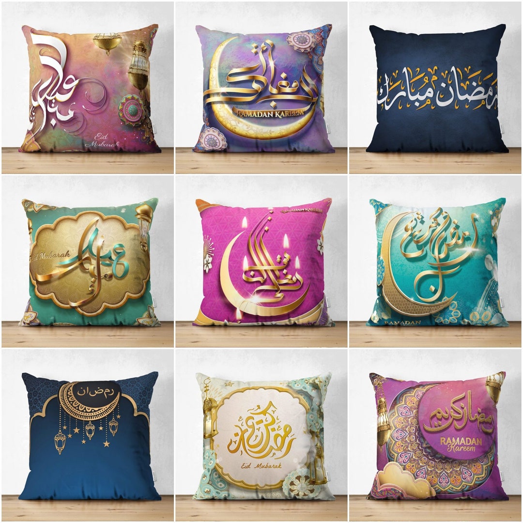 Taies d'oreiller Ramadan|Taie de coussin Ramadan Kareem|Décoration d ...