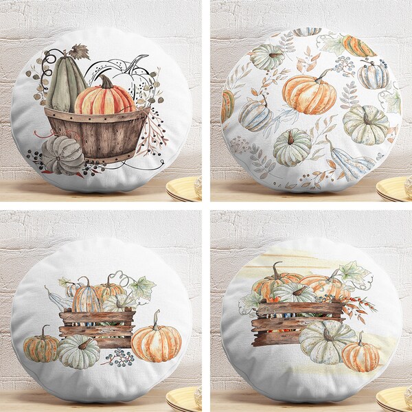 Round Pillow - Etsy