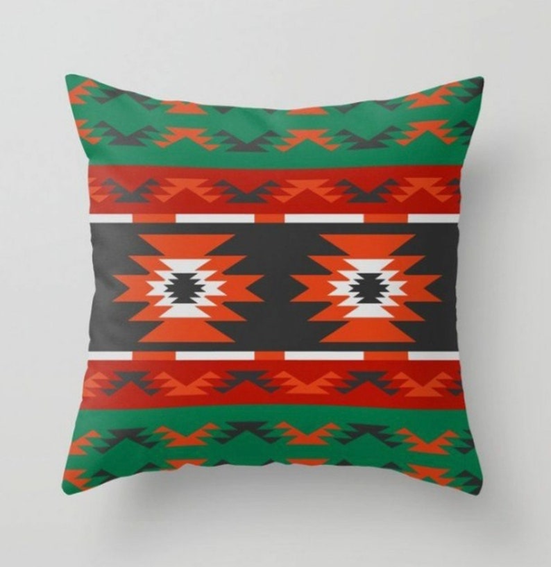 Southwestern Pillow Cover|rug Design Cushion Case|aztec Print Home ...