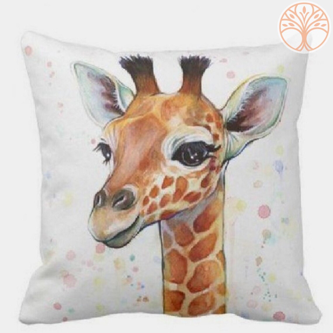 Giraffe Pillow Cover|animal Throw Pillow Case|decorative Pillow Case ...