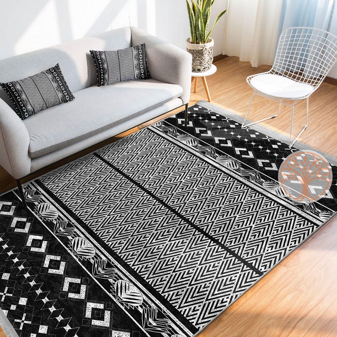 Ethnic Geometric Rug|rug Design Carpet|tribal Pattern Carpet|decorative ...