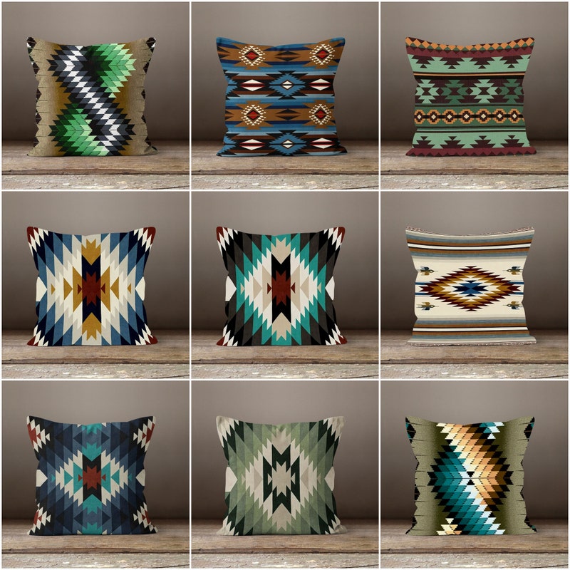 Aztec Cushion - Etsy