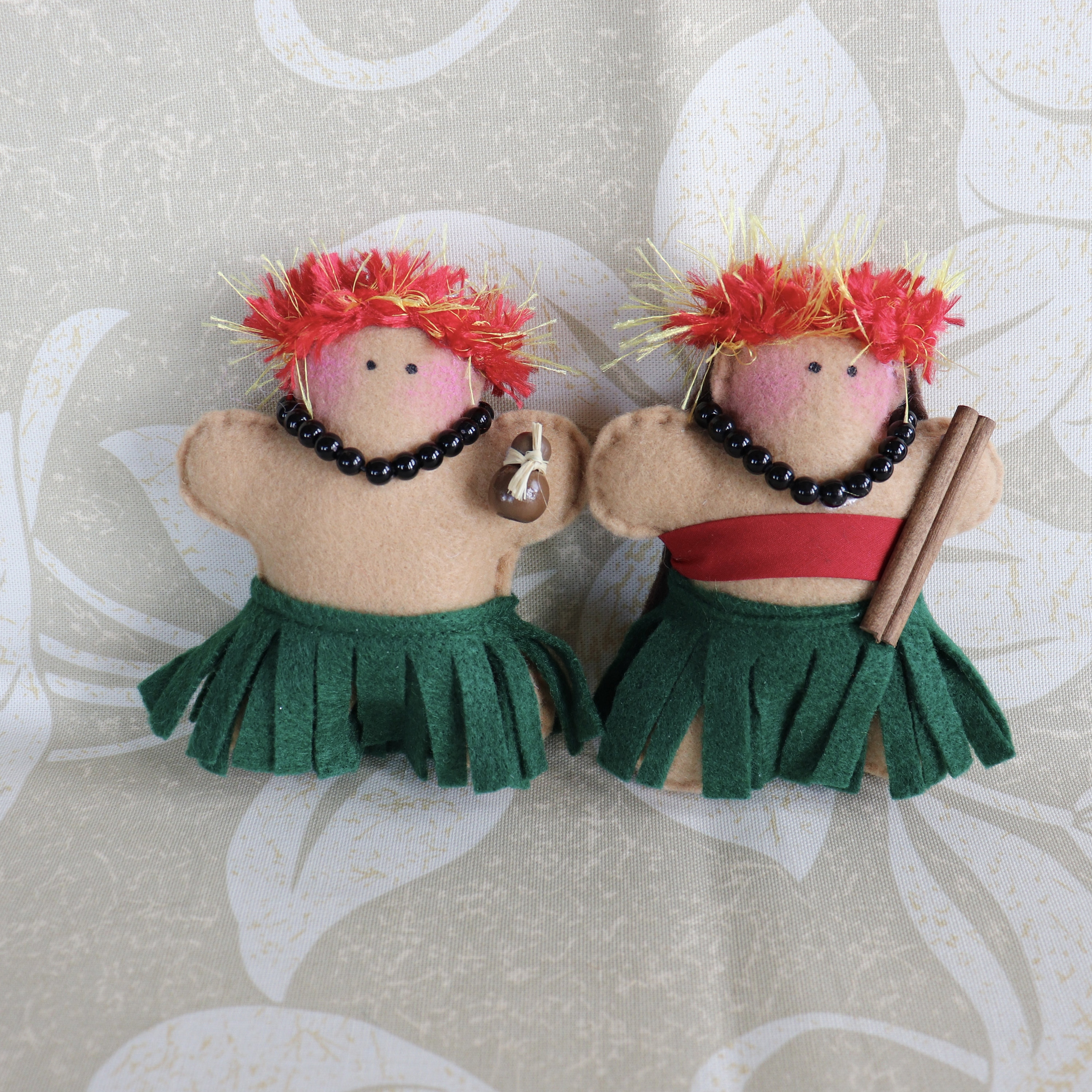 Hawaiian Sweethearts Hula Ti Leaf & Implements (male or Female) - Etsy