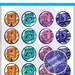 Inside Out Cupcake Toppers - Instant Download Birthday Anxiety Ennui ...