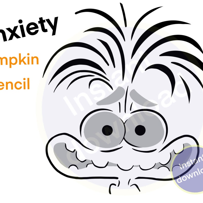 Inside Out Pumpkin Stencil - Etsy