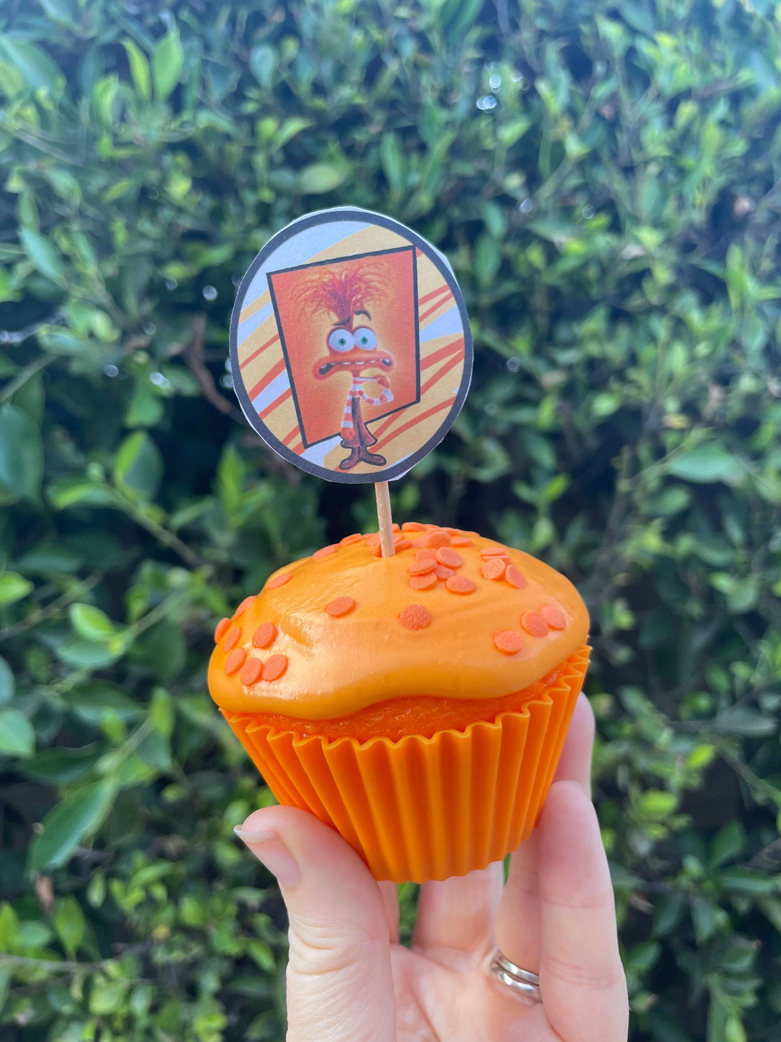 Inside Out Cupcake Toppers - Instant Download Birthday Anxiety Ennui ...