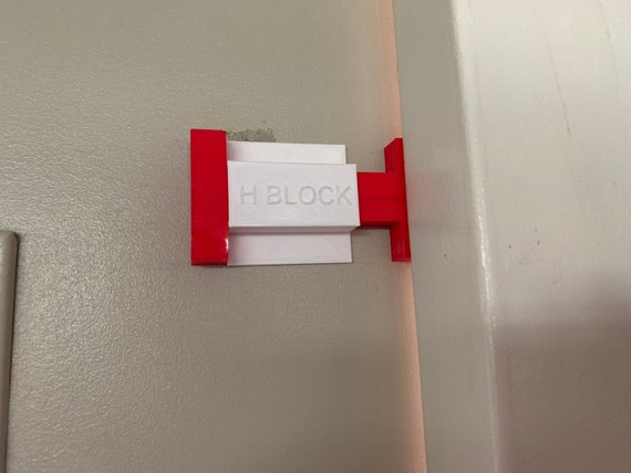 H Block Door Blocker Keeps Doors From Latching While | Etsy