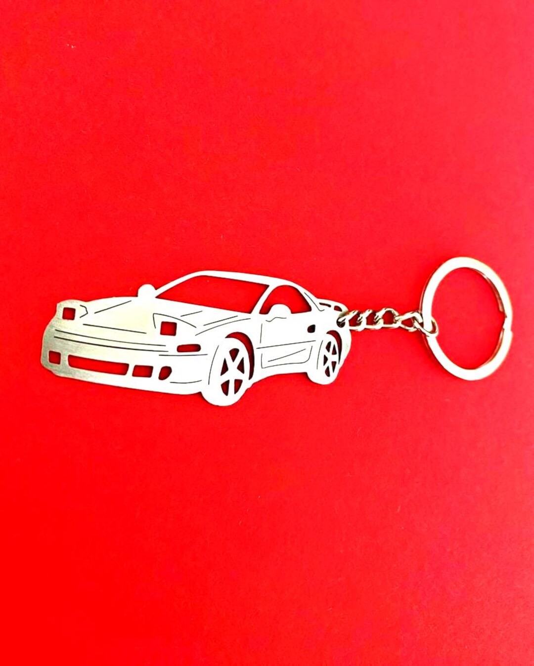 Custom Car Keychain 3000 GT, Exclusive Stainless Steel Keychain Key ...