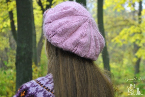 Beret Handknit Beret Custom Beret Autumn Gift Winter Gift - Etsy