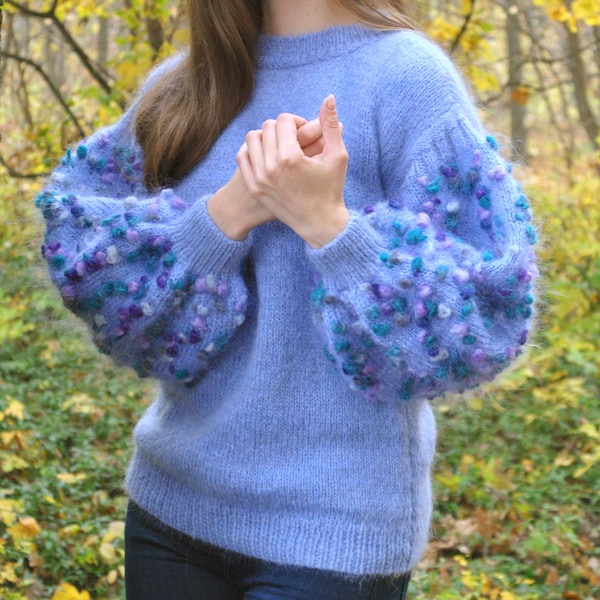 Light Purple Sweater - Etsy