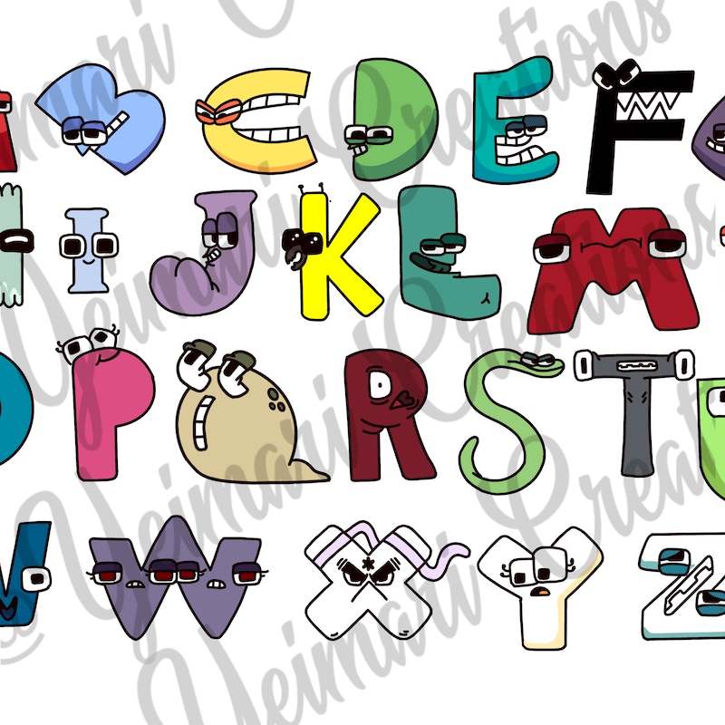 Toys Alphabet Lore - Etsy