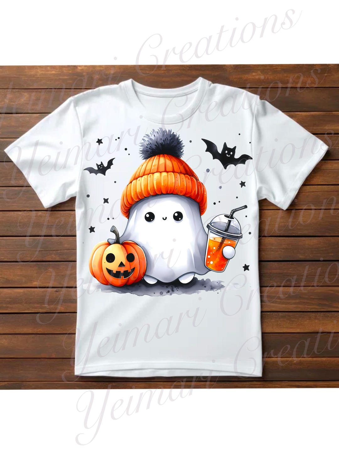 Cute Ghost Tshirt Design - Etsy