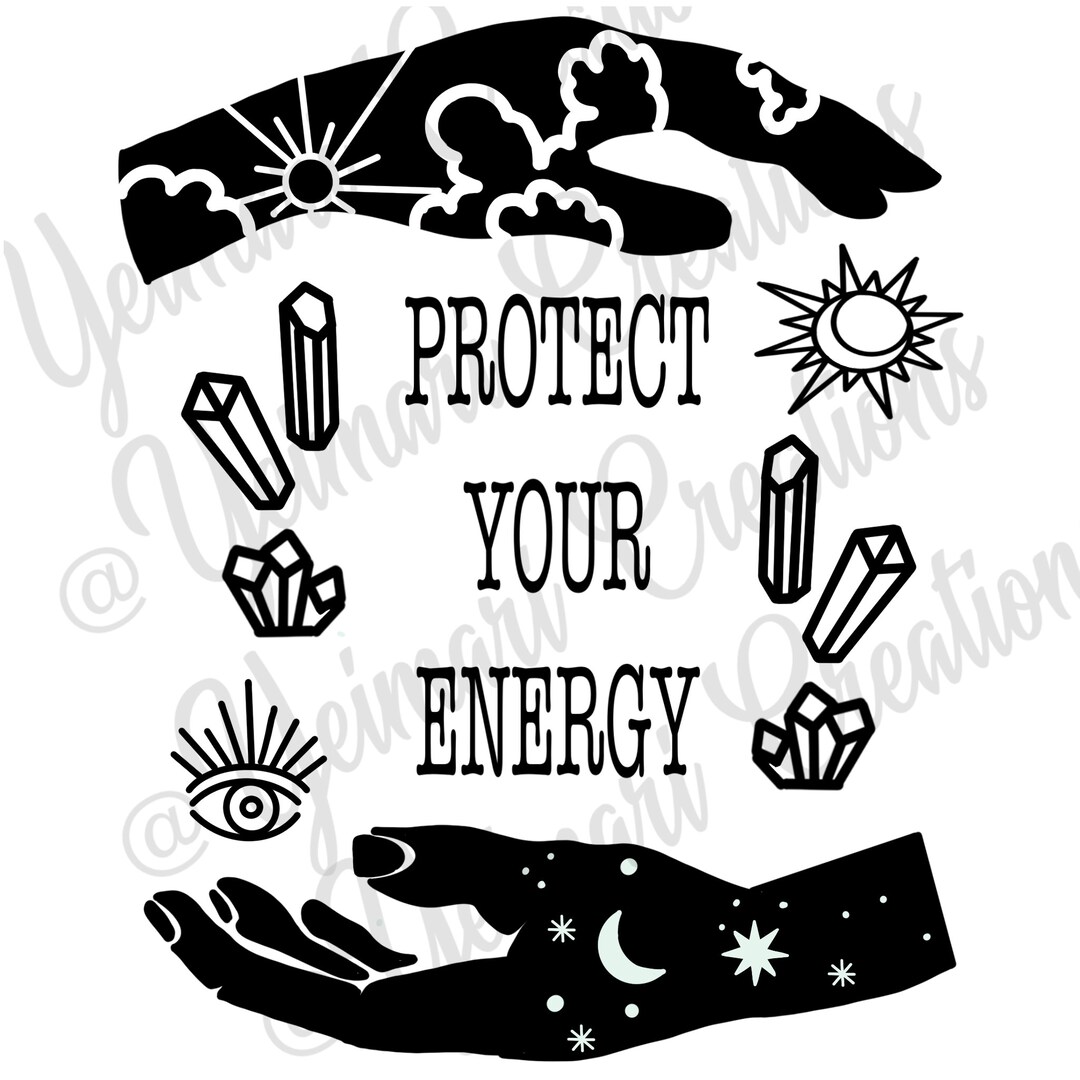 Protect Your Energy Svg - Etsy