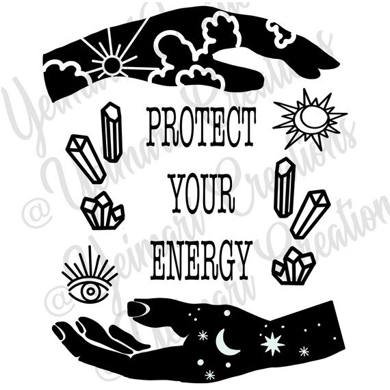 Protect Your Energy Svg - Etsy