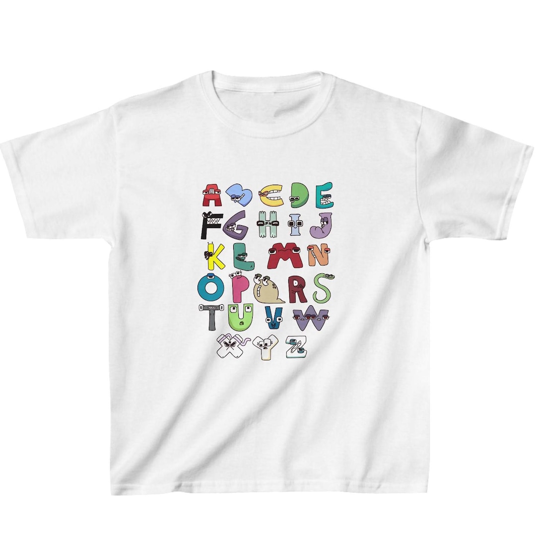 Alphabet Lore Tshirt for Kids - Etsy