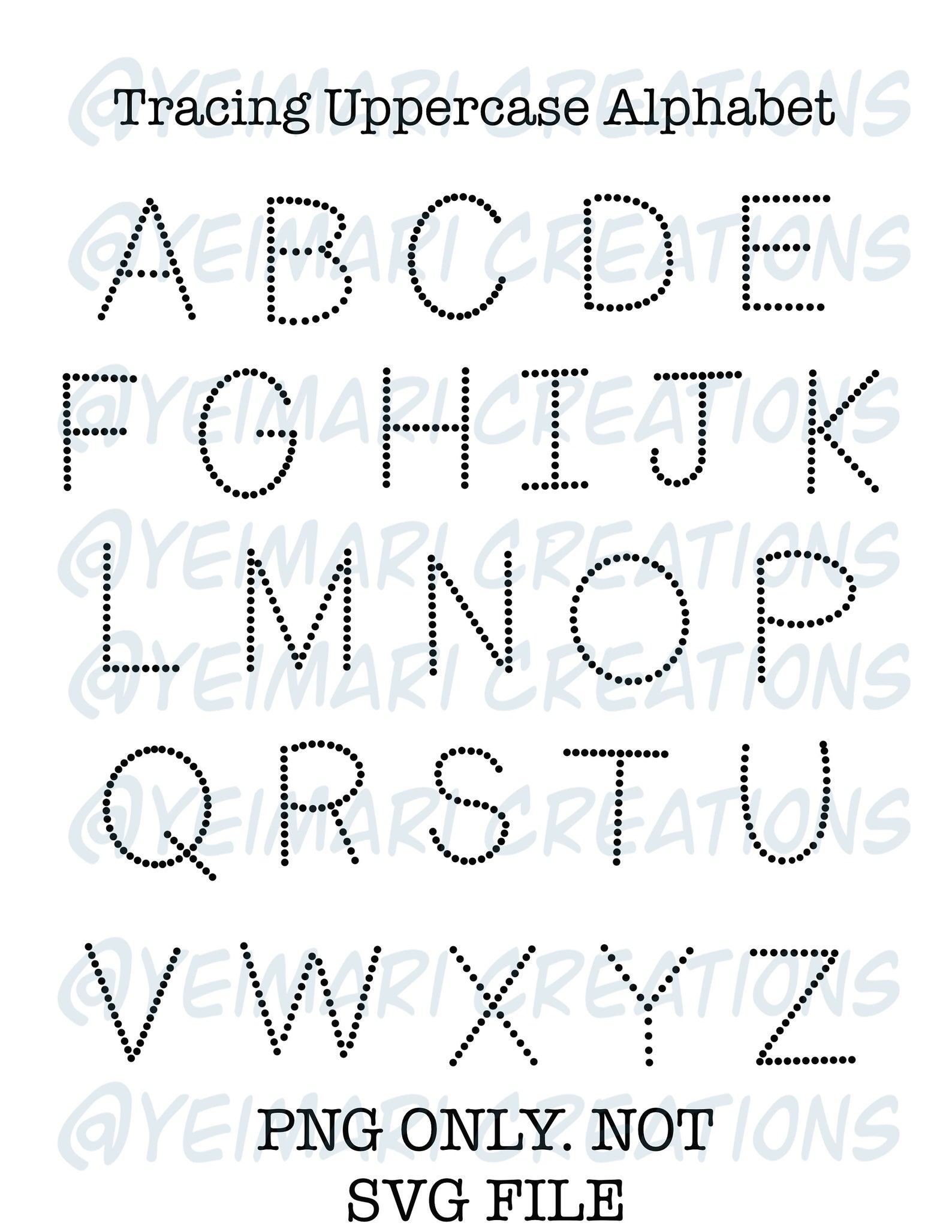 Tracing Board Dotted Line Learning. Tracing ABC Shapes - Etsy