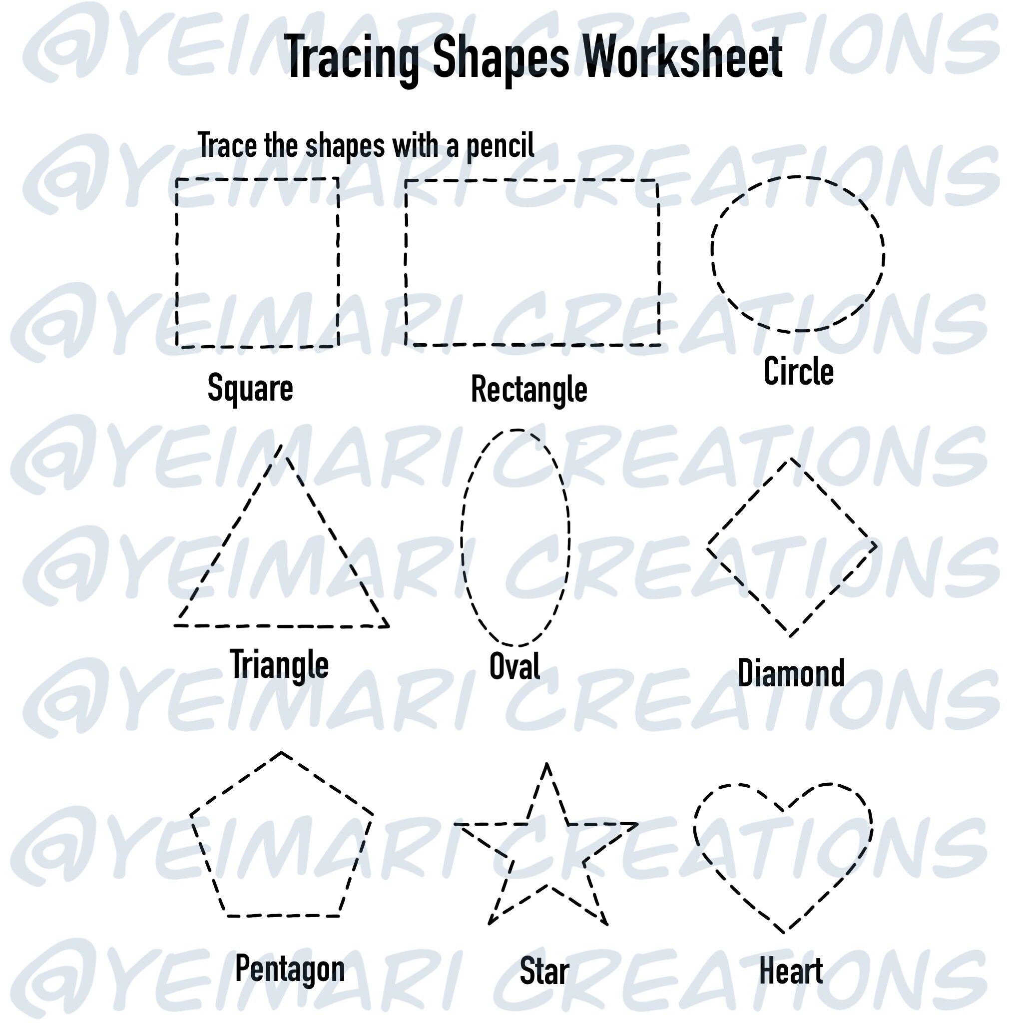 Tracing Board | Dotted Line Learning. Tracing ABC , Numbers , Shapes ...