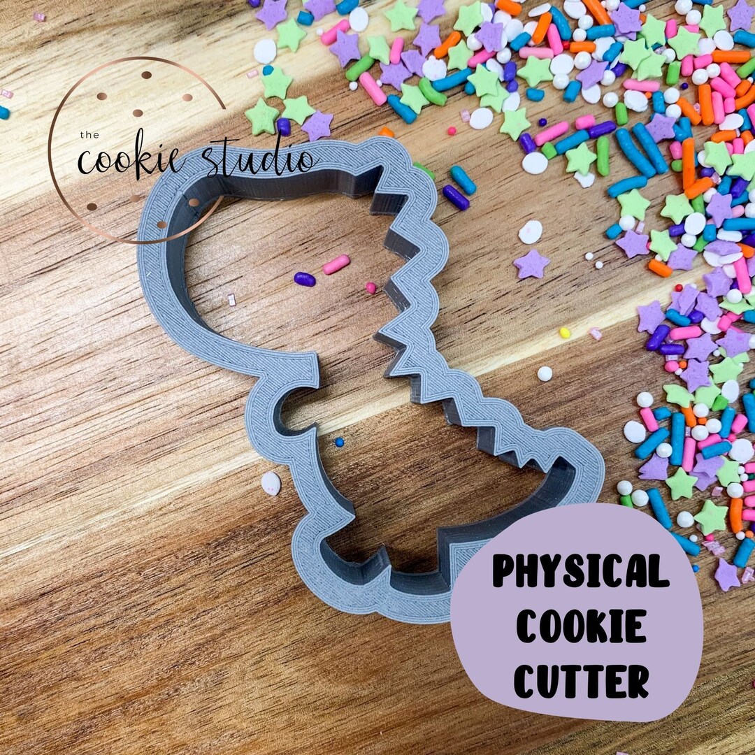 T-rex Dinosaur Cookie Cutter - Etsy