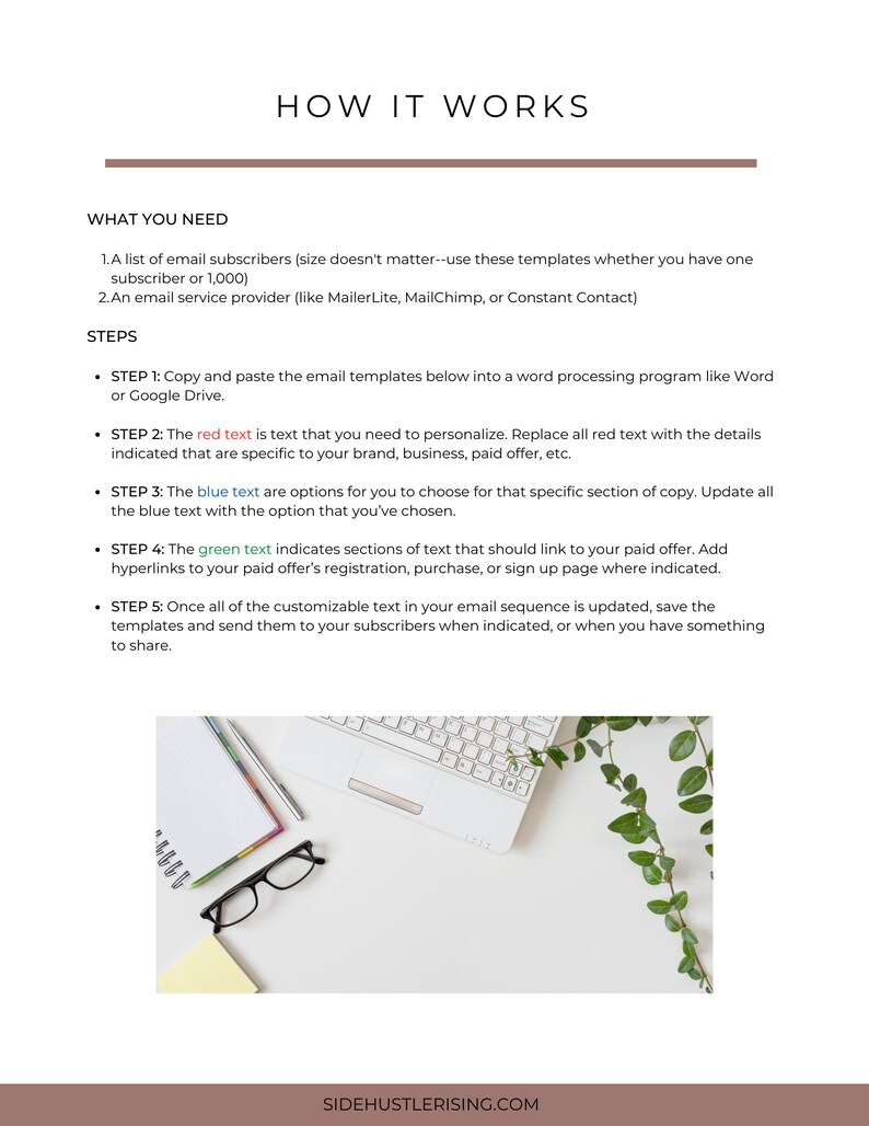 Email Marketing Swipe Copy, Email Newsletter Templates, Email Swipe ...