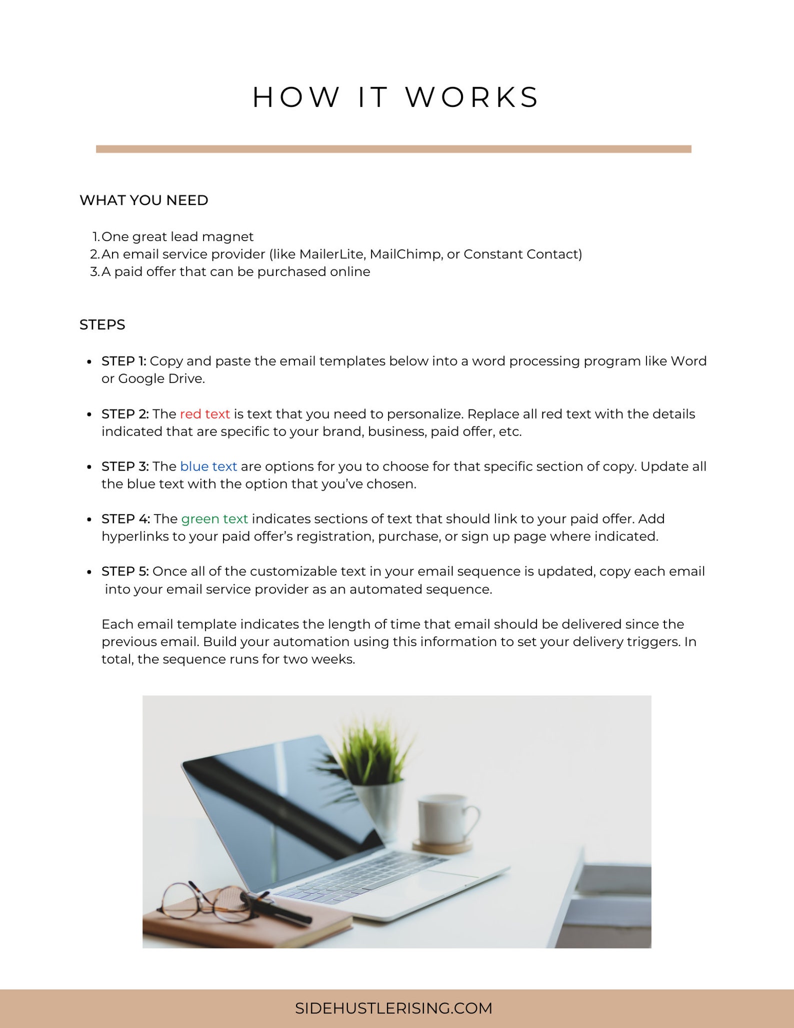 Email Swipe Copy, Email Nurture Sequence Templates, Email Sales Funnel ...