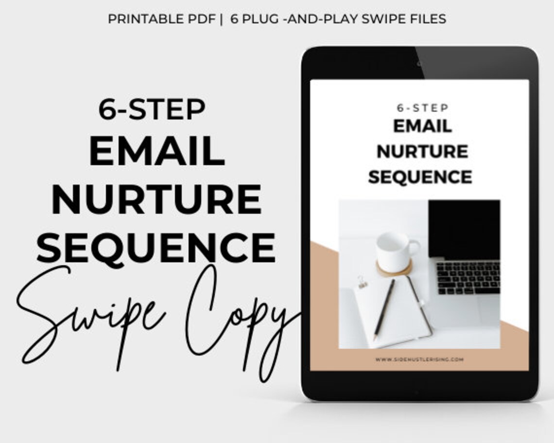 Email Swipe Copy, Email Nurture Sequence Templates, Email Sales Funnel ...