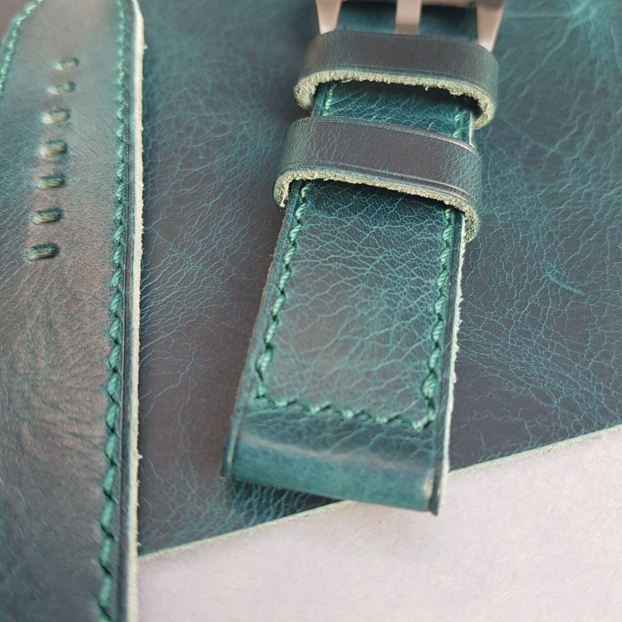 Handmade Leather Watch Band Handmade Watch Band 18mm 19mm 20mm | Etsy