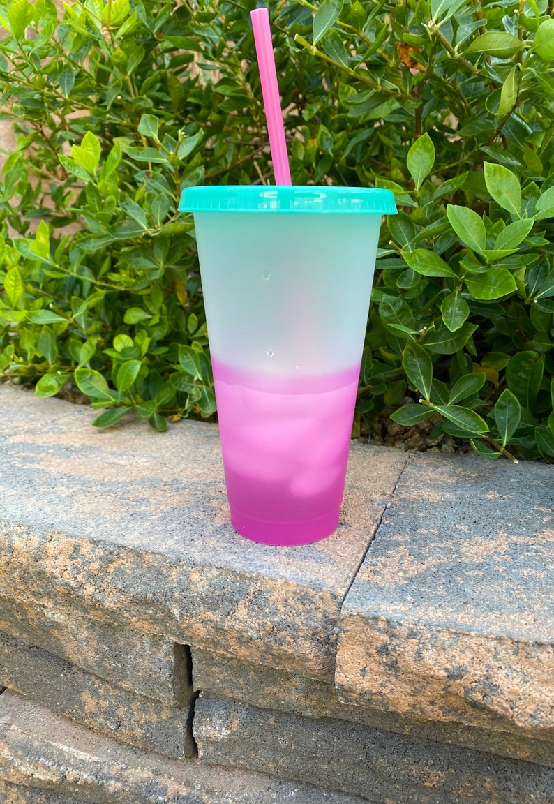 Color Changing Tumblers 5 Pack 24oz Cup Blank Cups Vinyl - Etsy UK