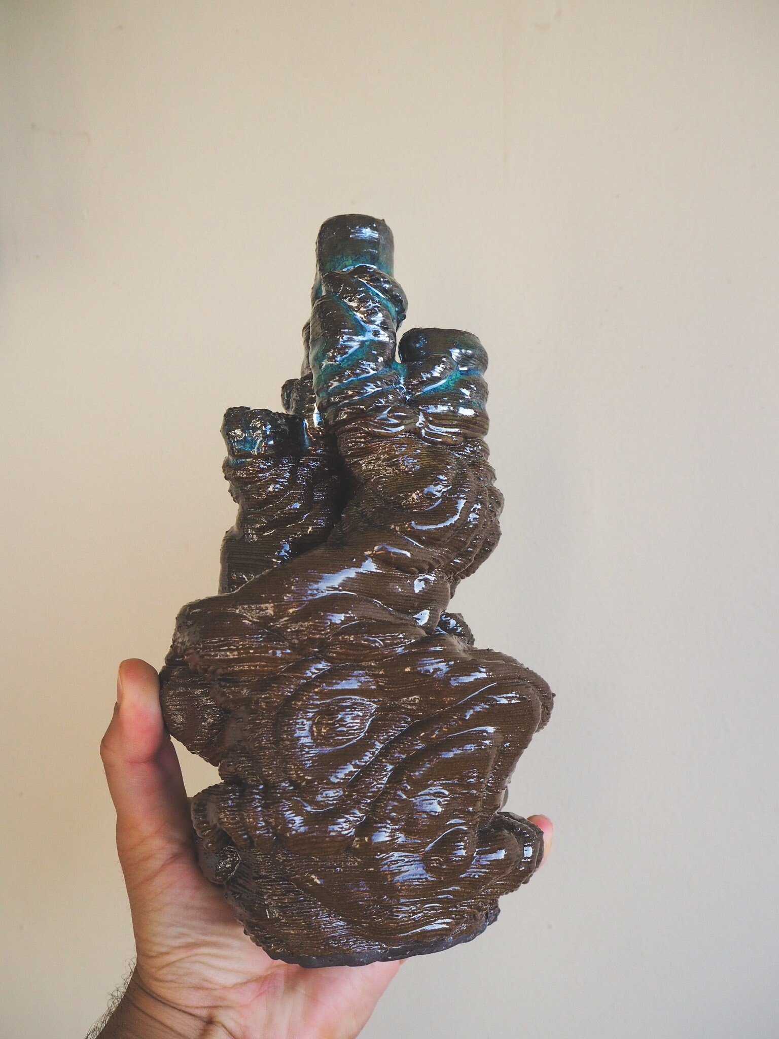 SCULPTURAL VESSEL - 3D Printed Ceramic - Etsy