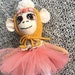 Handmade Linen Rag Monkey Doll/kids Custom Toy Monkey/16,54 Inch 42cm ...