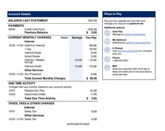 Electricity Utility Bill Template - Customizable Fields - Digital ...
