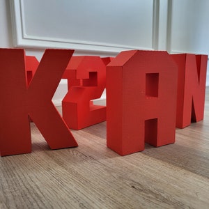 3D LETTERS A-Z SVG Template - Alphabet Cutting Files for Cricut ...