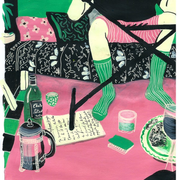 Peinture humoristique - Etsy France