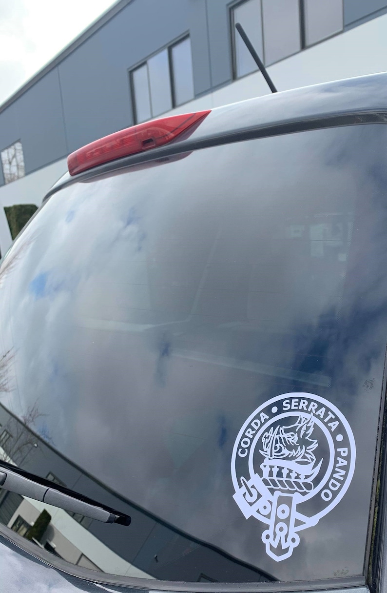 Clan Decals - Thompson, Kennedy, Baxter, Dunbar, Lockhart, Macphail ...