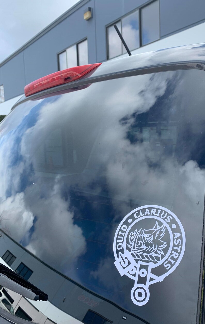 Clan Decals - Thompson, Kennedy, Baxter, Dunbar, Lockhart, Macphail ...