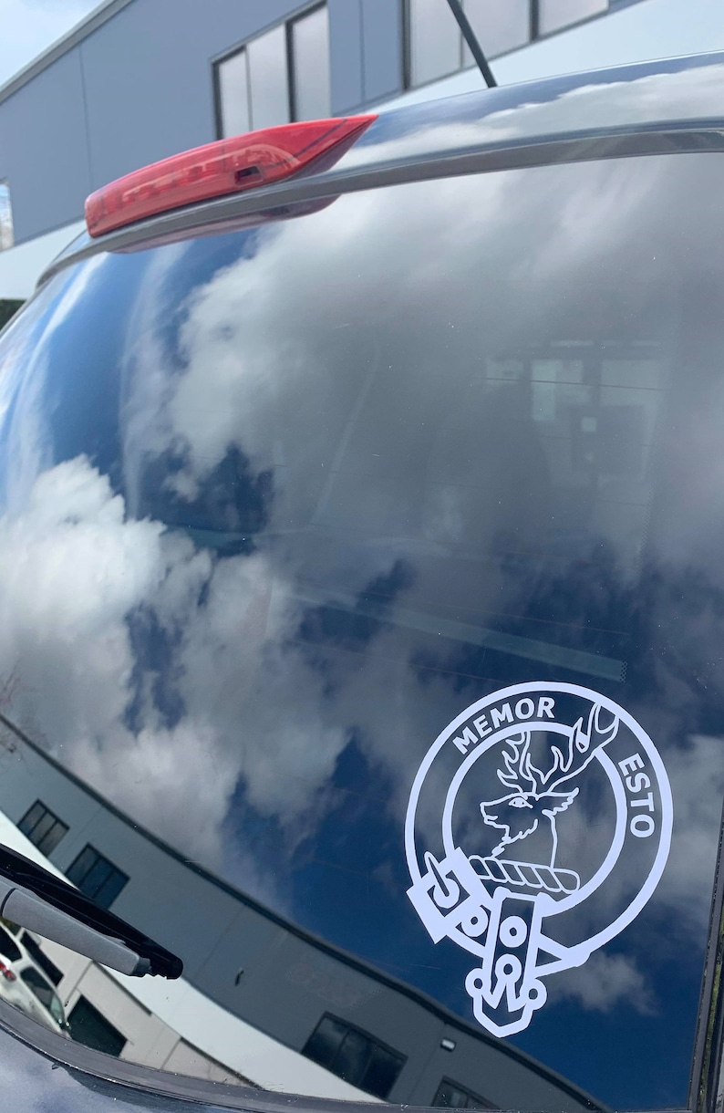 Clan Decals - Thompson, Kennedy, Baxter, Dunbar, Lockhart, Macphail ...