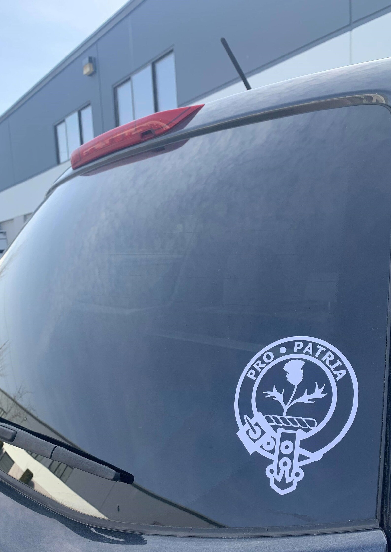 Clan Decals - Thompson, Kennedy, Baxter, Dunbar, Lockhart, Macphail ...