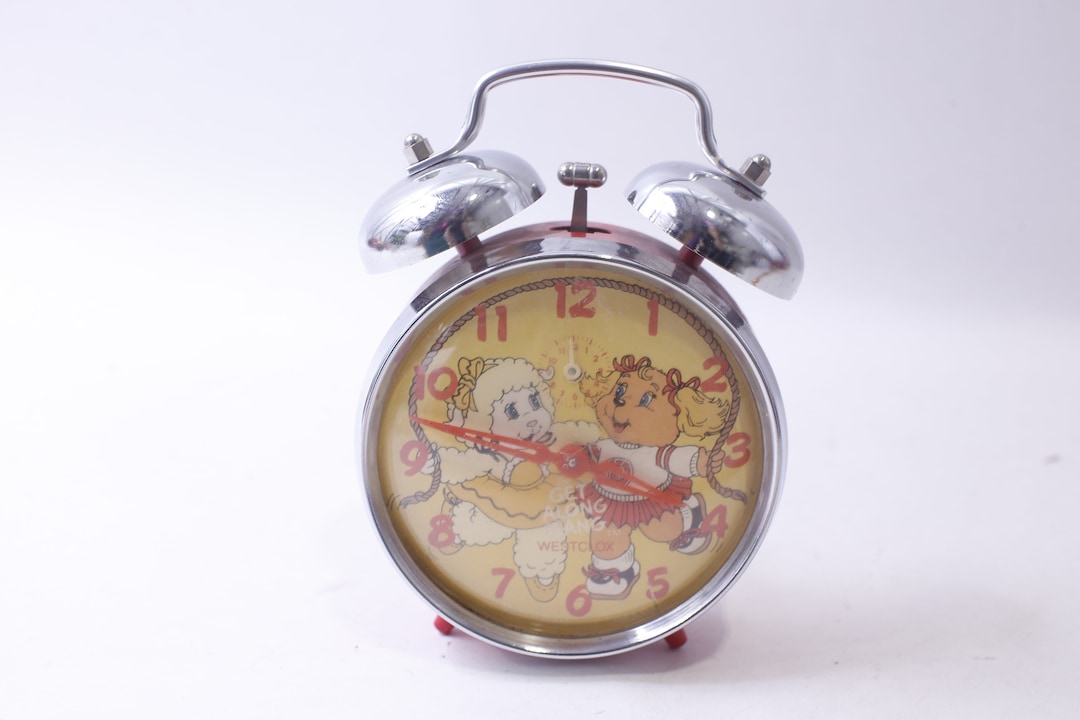 Get Along Gang Alarm Clock, Westclox, Kids Room, Vintage, Collectible ...